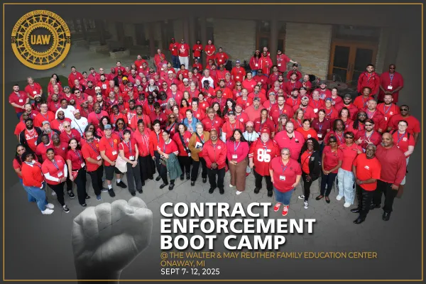 RECAP: 2025 Contract Enforcement Boot Camp | UAW Local 887
